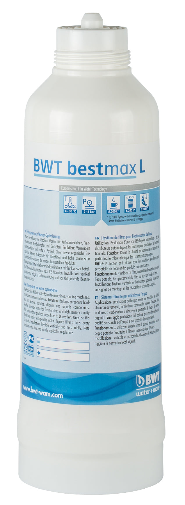 BWT Wassertechnik - Bestmax Filterkerze L