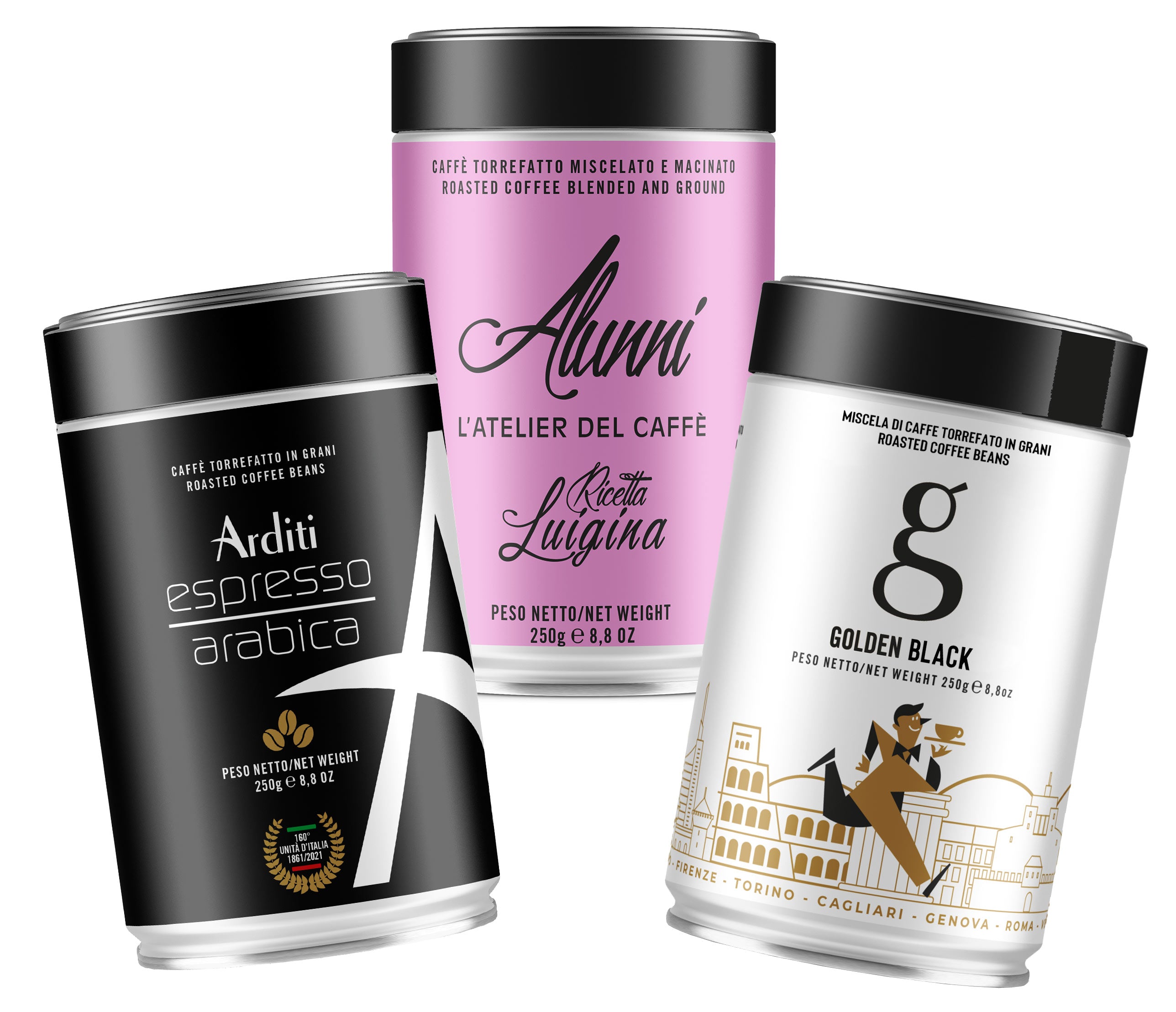 Espresso International | Espresso Probierset "Preisgekröntes Trio"